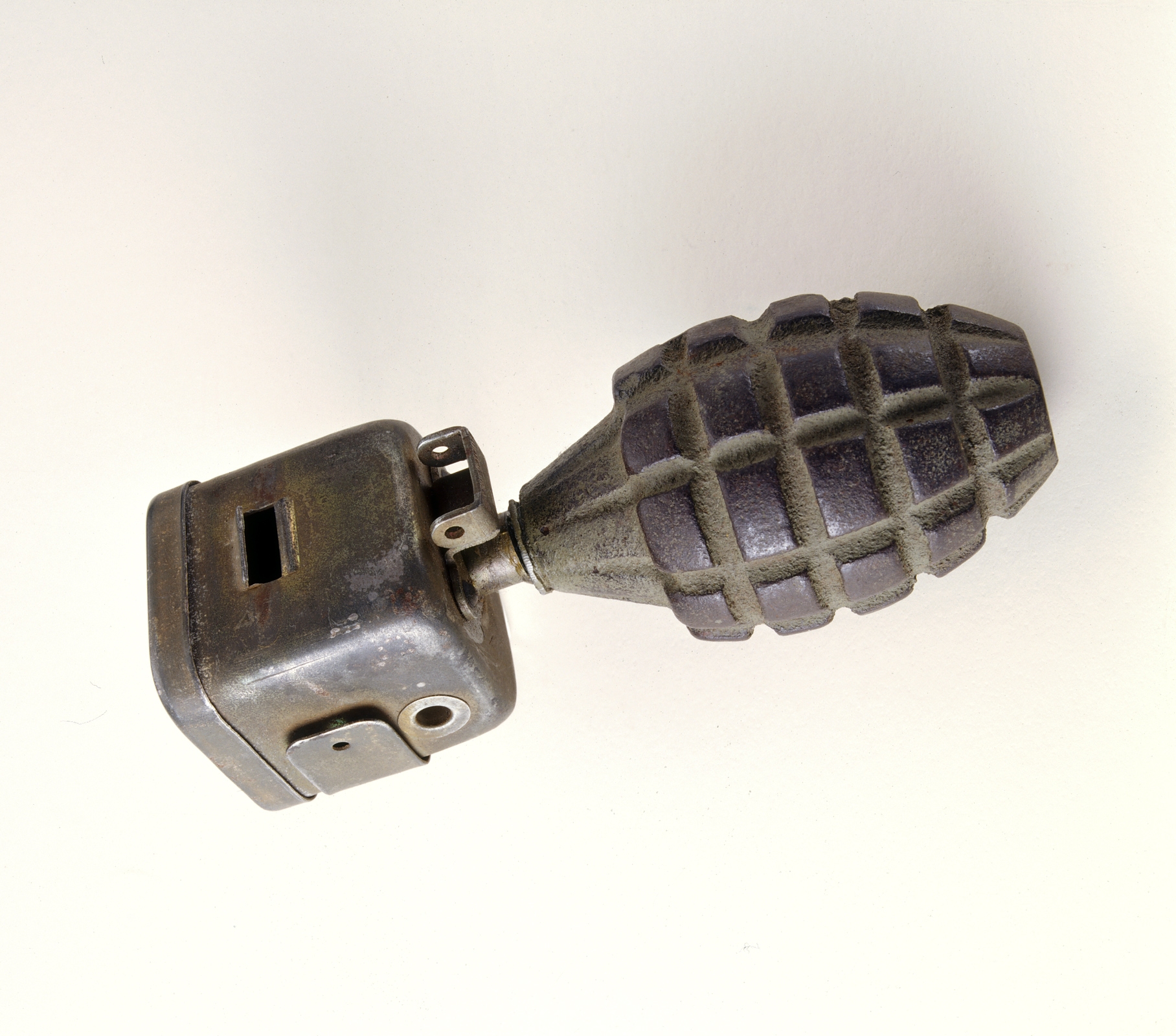 Hand Grenade with Booby Trap Device | International Spy Museum
