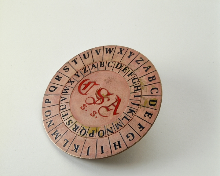 Confederate Civil War Cipher Disk | International Spy Museum