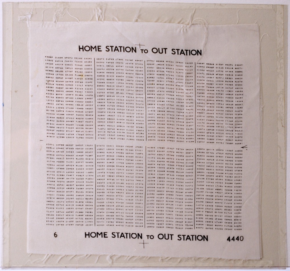 One-Time Pad (Silk) | International Spy Museum