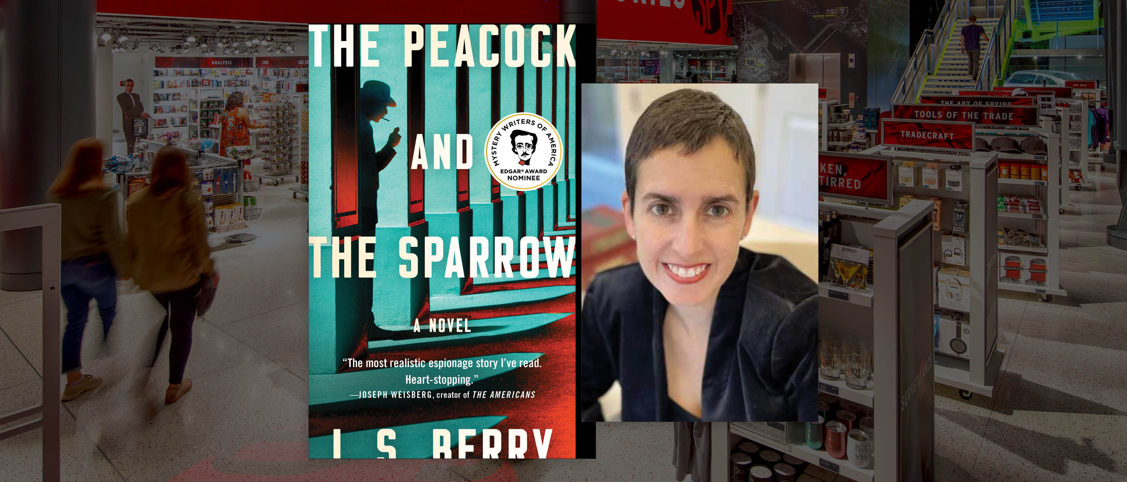 In Store Book Signing Event The Peacock And The Sparrow International Spy Museum
